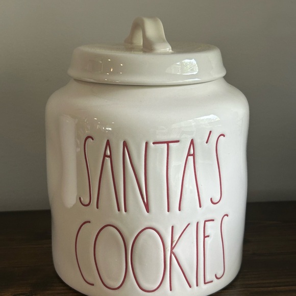 Rae Dunn | Holiday | Rae Dunn Santas Cookies Chubby Canister | Poshmark